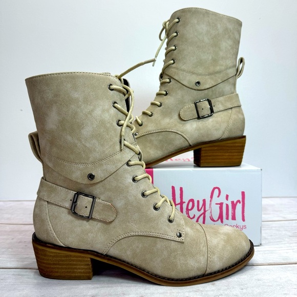 Corkys | Shoes | Hey Girl By Corkys Hocus Pocus Lace Up With Zipper ...